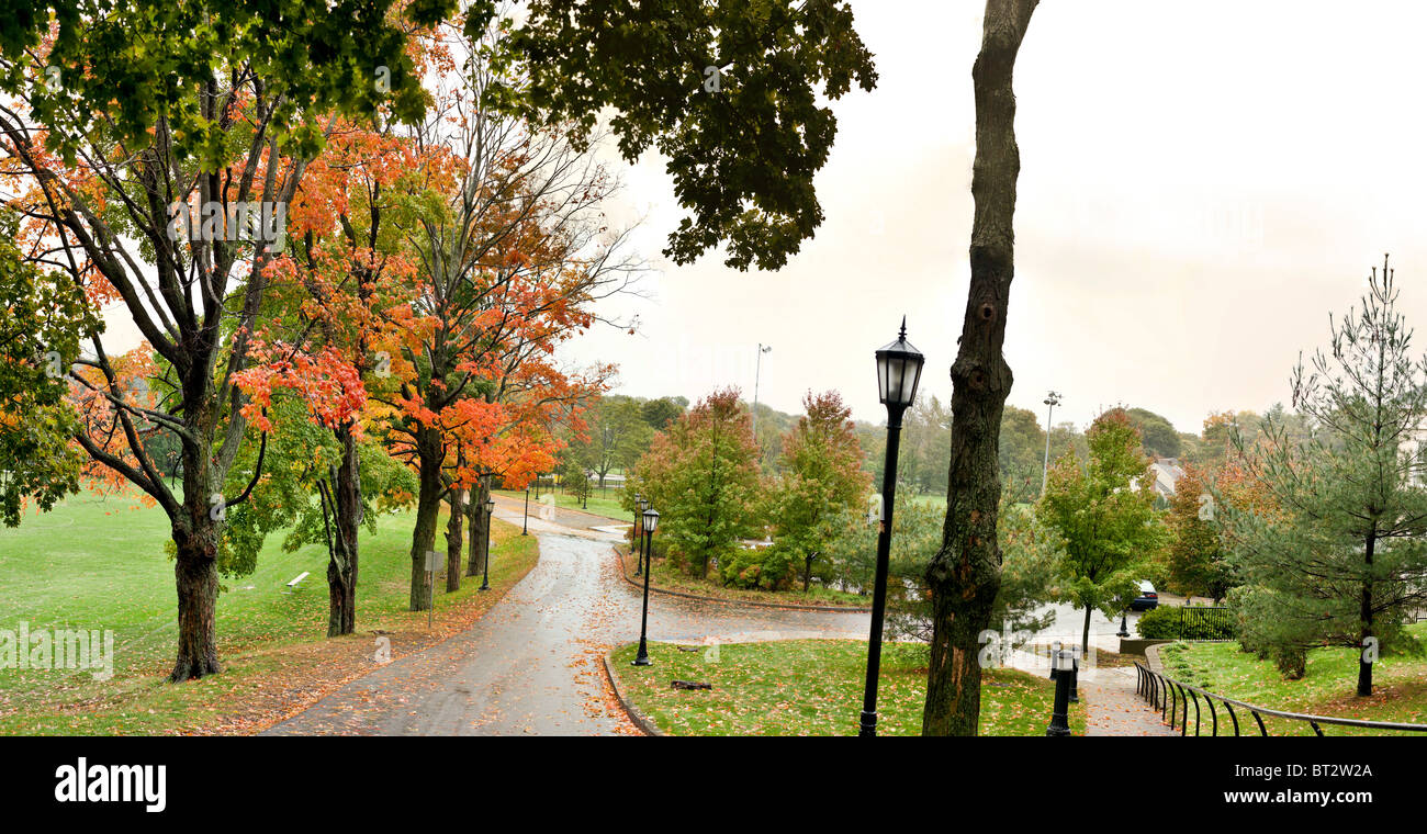 Path To Autumn Stock Photo - Alamy