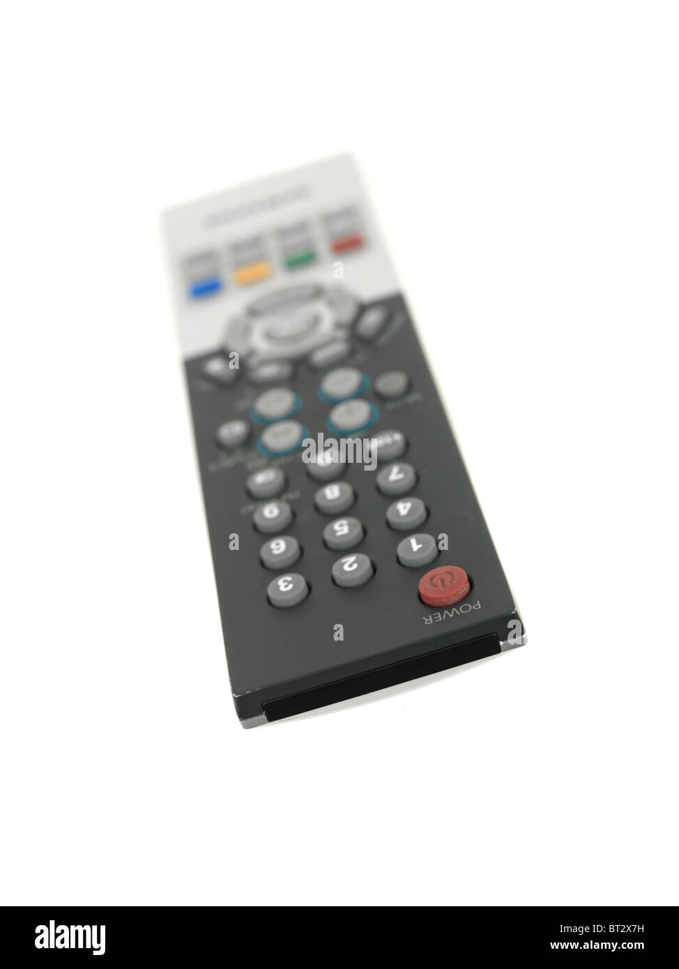 A LCD TV monitor isolated against a white background Stock Photo - Alamy