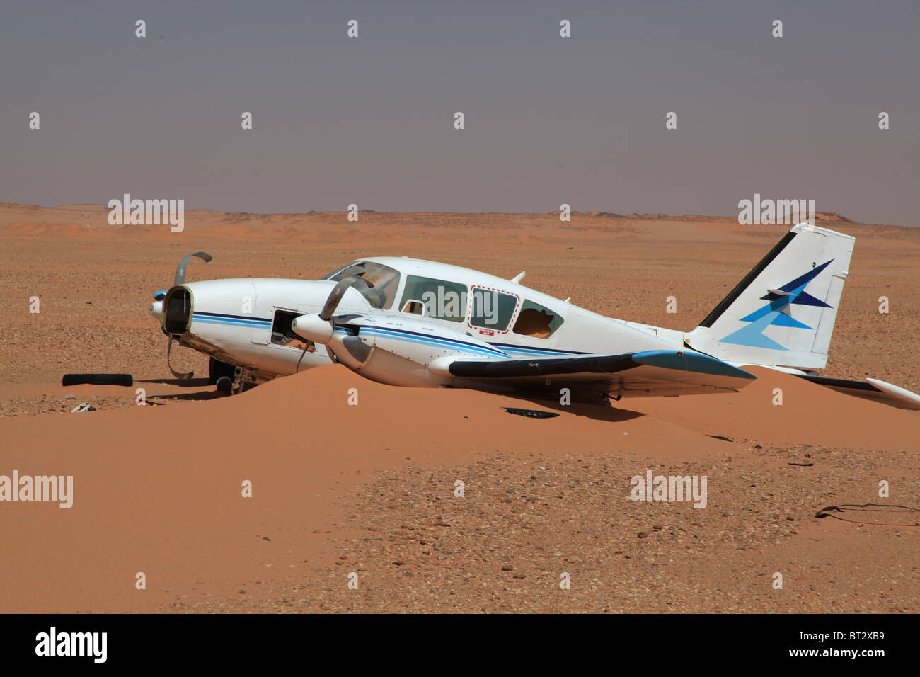 Desert Airplane Wreckage