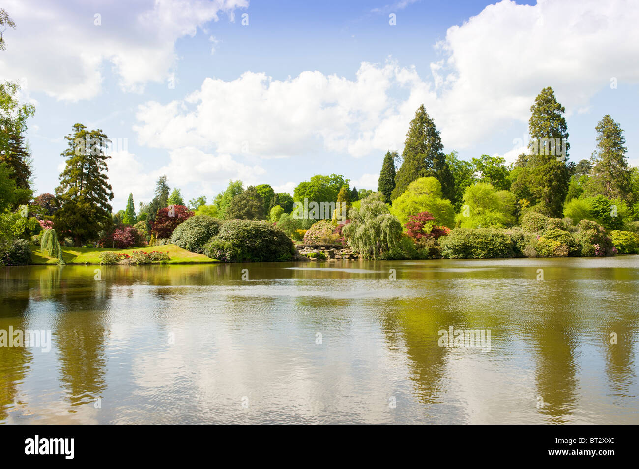 Sheffield Park Gardens in East Sussex Stock Photo - Alamy