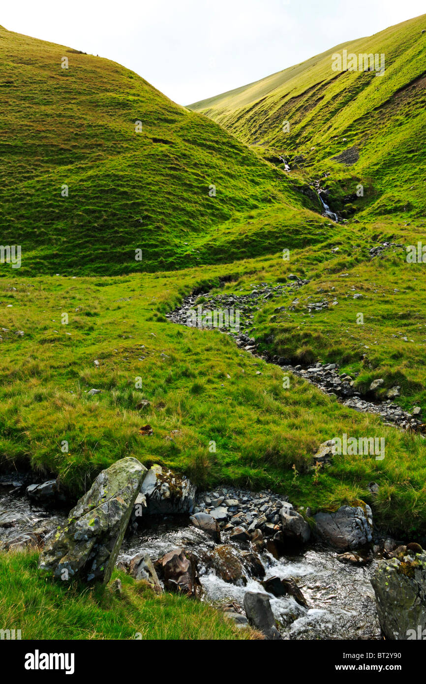 Small Gill on Linghaw in the Howgill Fells, Yorkshire Dales National ...