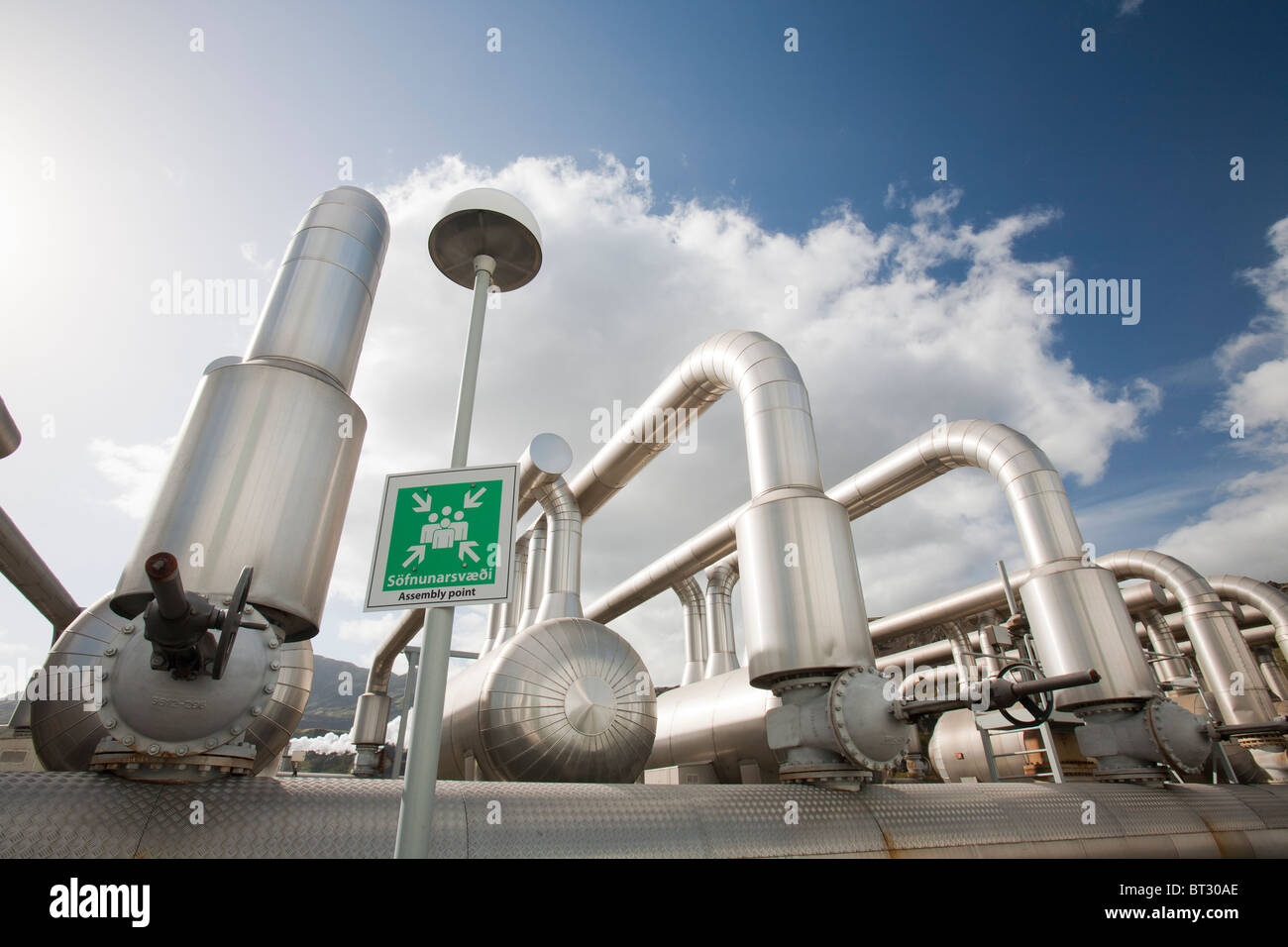 Hellisheidi geothermal power station in Hengill, Iceland is the worlds ...