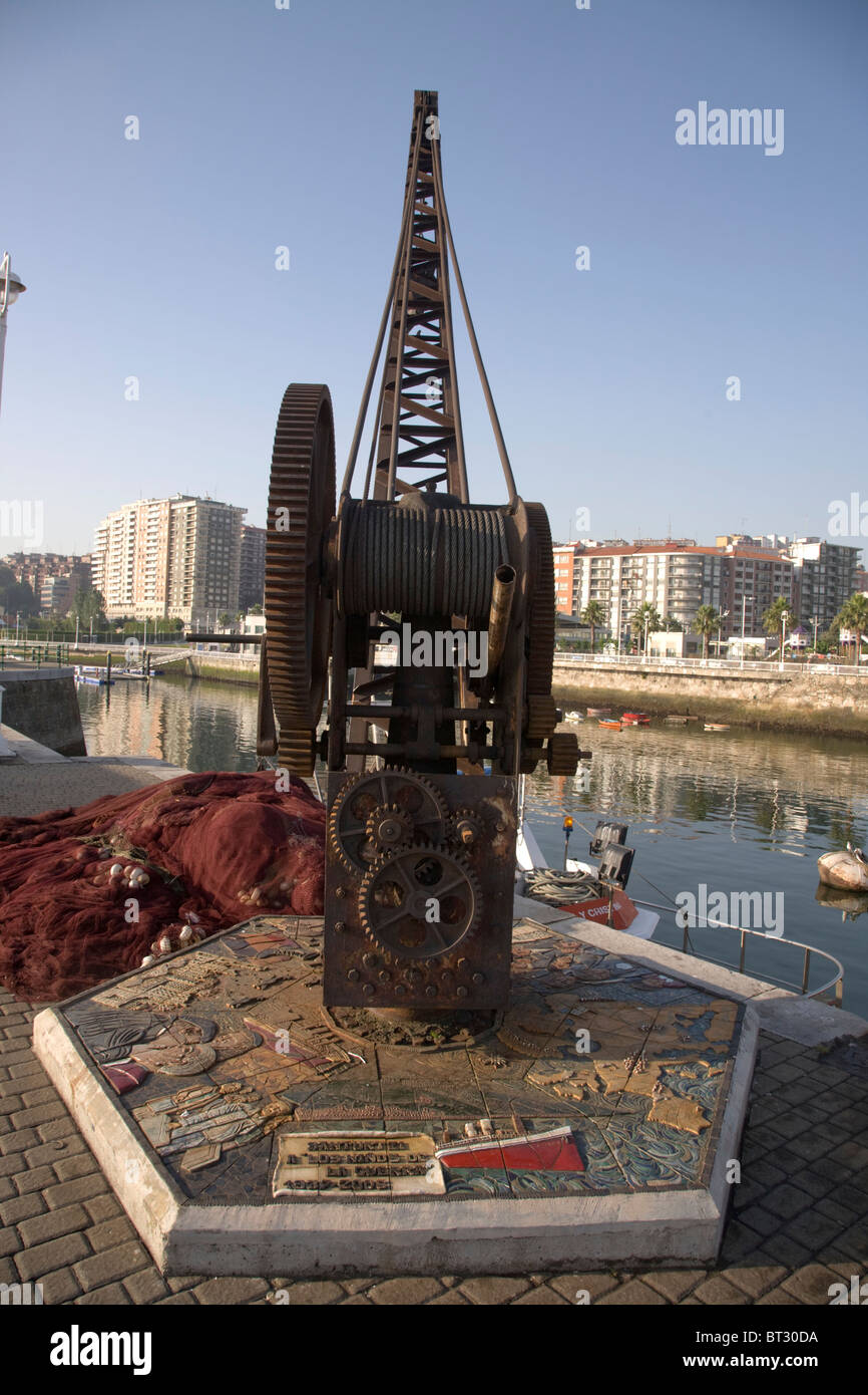 Ferry port of bilbao Spain Stock Photo - Alamy