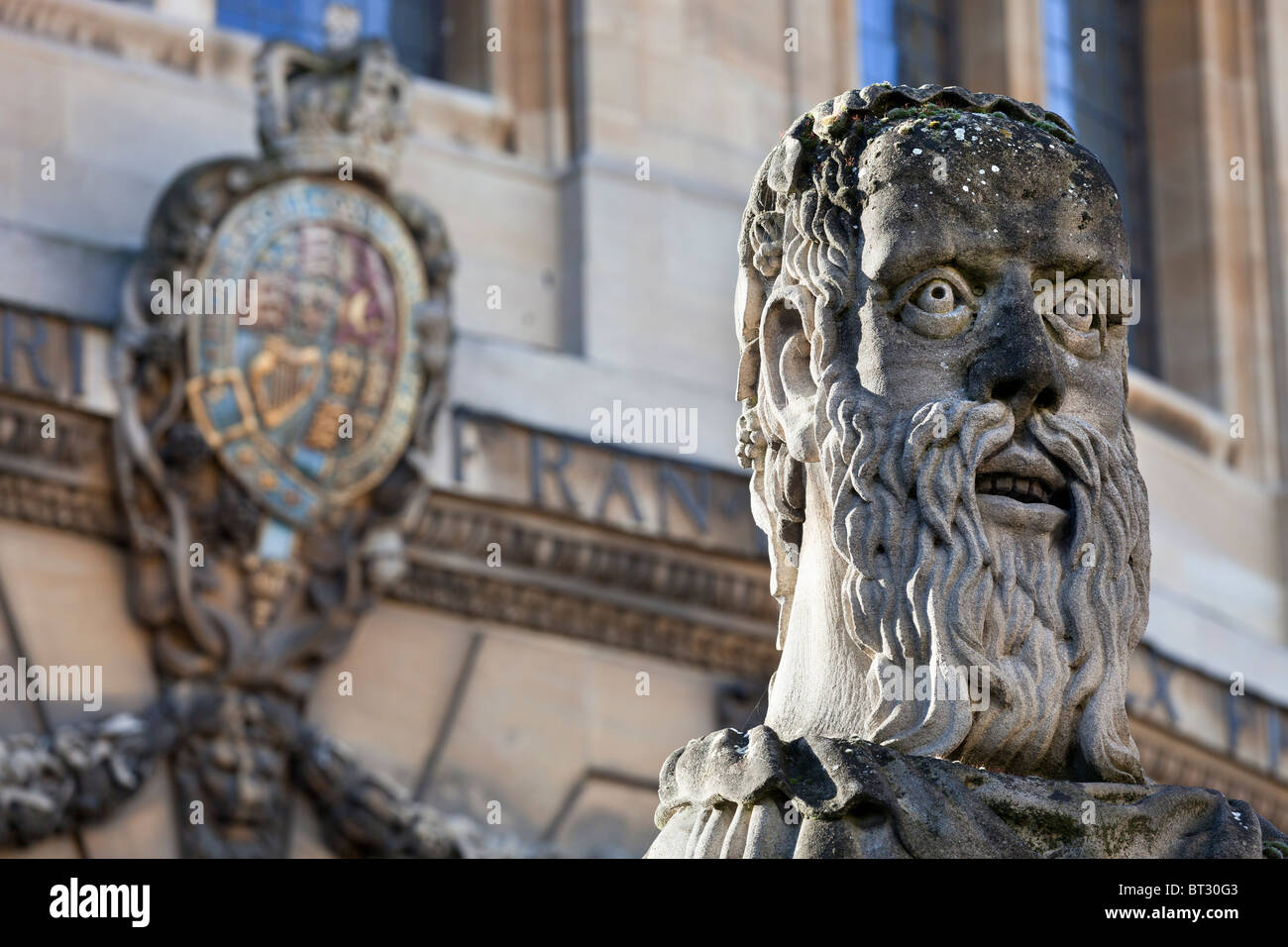Bearded philosopher dude with severe dandruff 1 - the Sheldonian Oxford ...