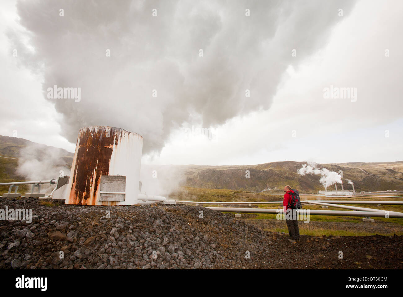 Hellisheidi geothermal power station in Hengill, Iceland is the worlds ...