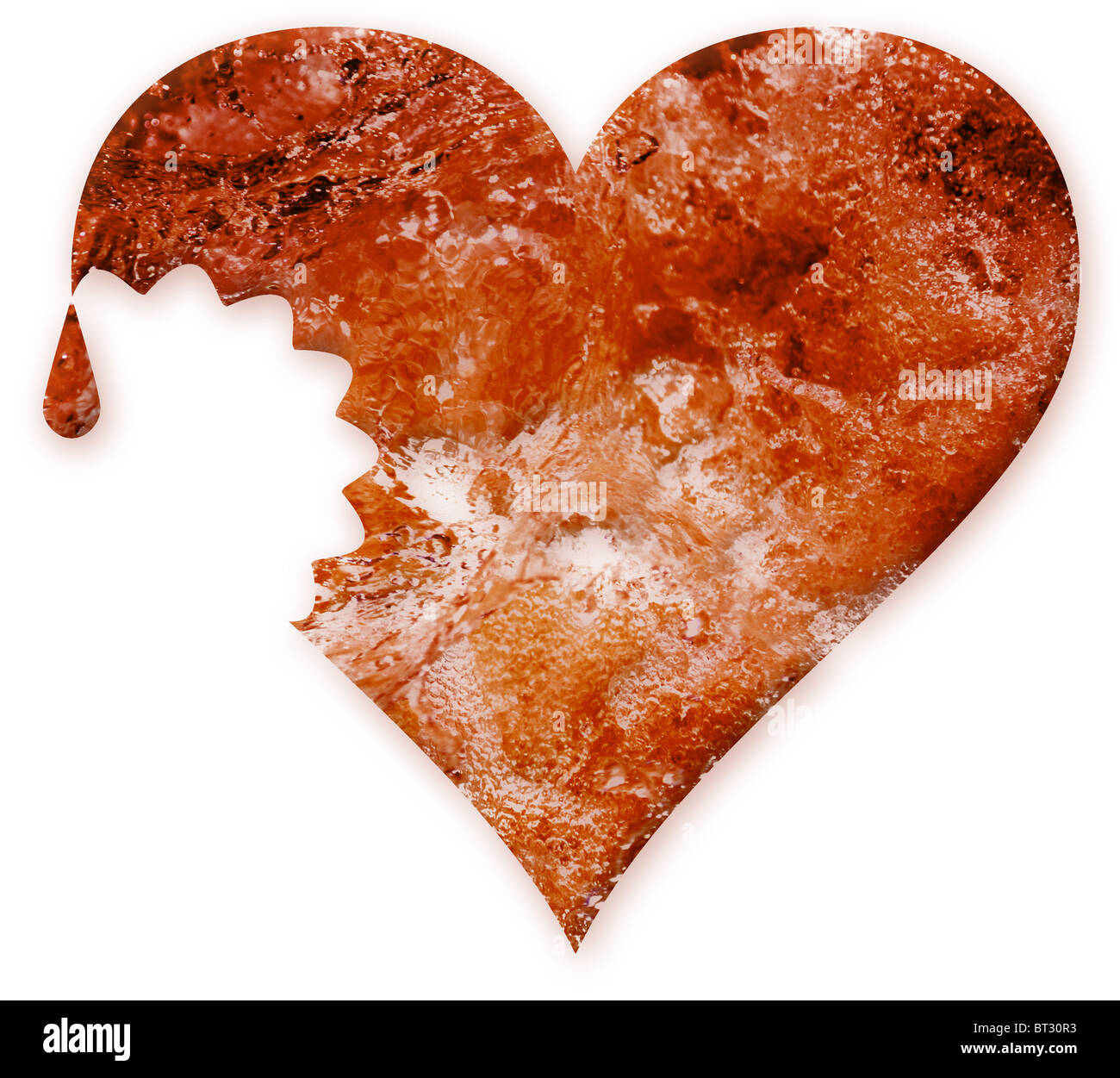 Vector Illustration Damaged Human Heart Stock Photos & Vector ...