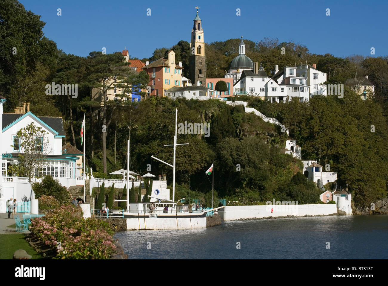 Portmeirion Hotel Stock Photos & Portmeirion Hotel Stock Images - Alamy