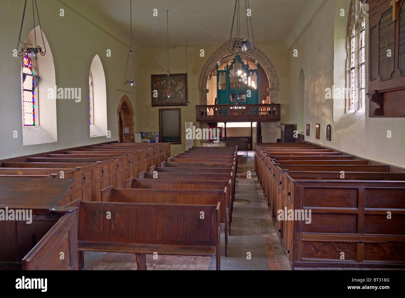 St Andrews church in Wroxeter Stock Photo - Alamy