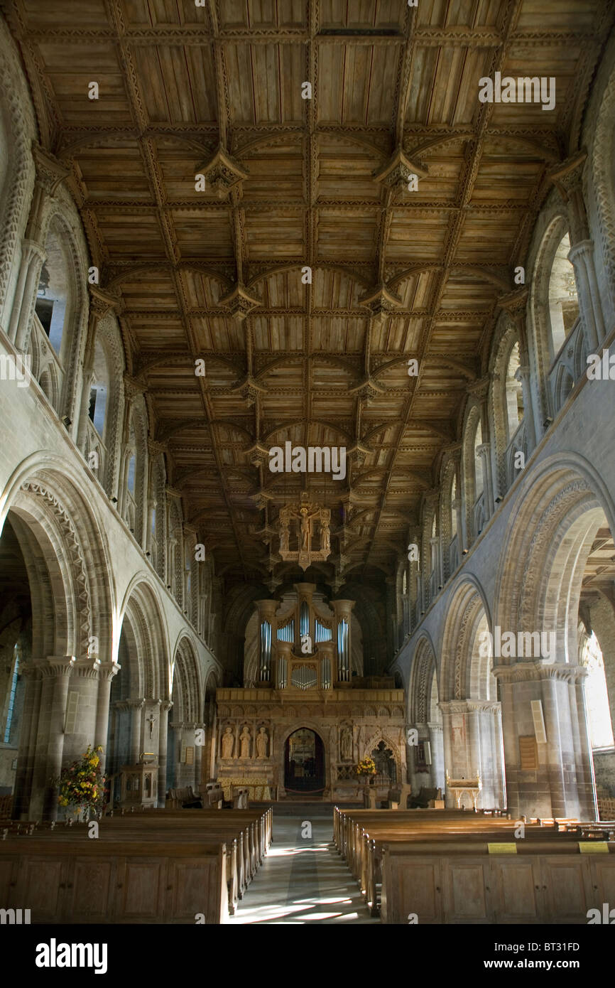 St davids cathedral interior hi-res stock photography and images - Alamy