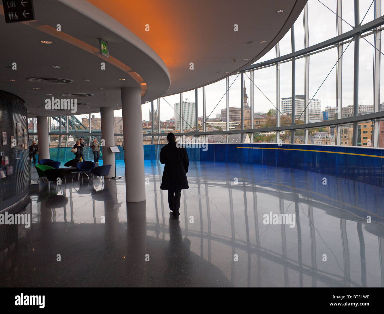 Man walks through main hi-res stock photography and images - Alamy