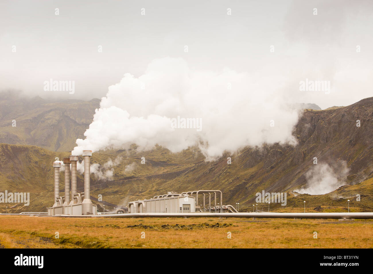 Hellisheidi geothermal power station in Hengill, Iceland is the worlds ...