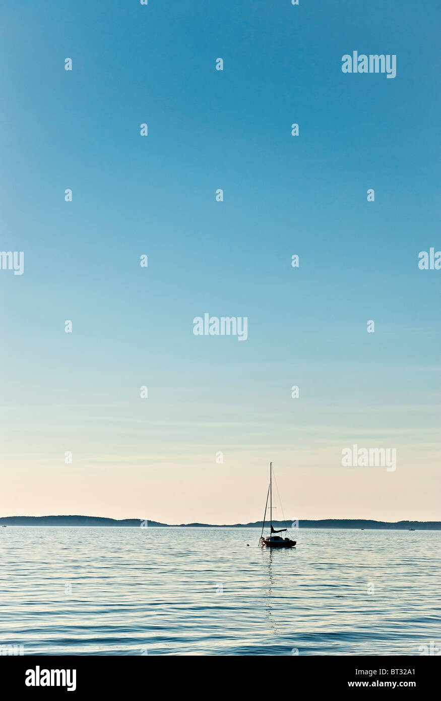 Sailboat, Cape Cod, Massachusetts, USA Stock Photo - Alamy