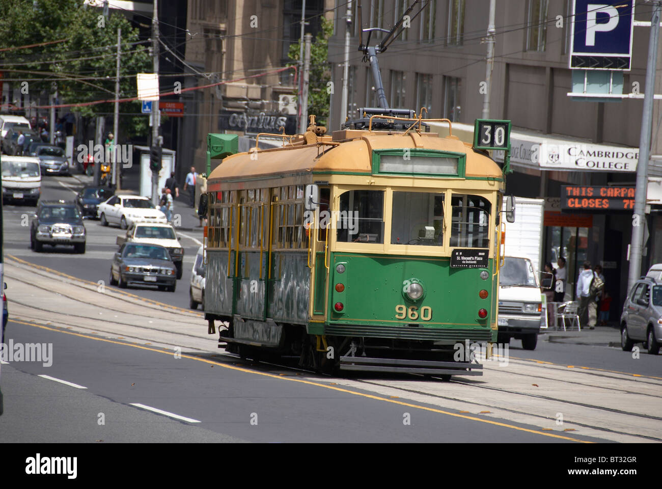 Melbourne tram routes go to or from the city and also feature Melbourne ...