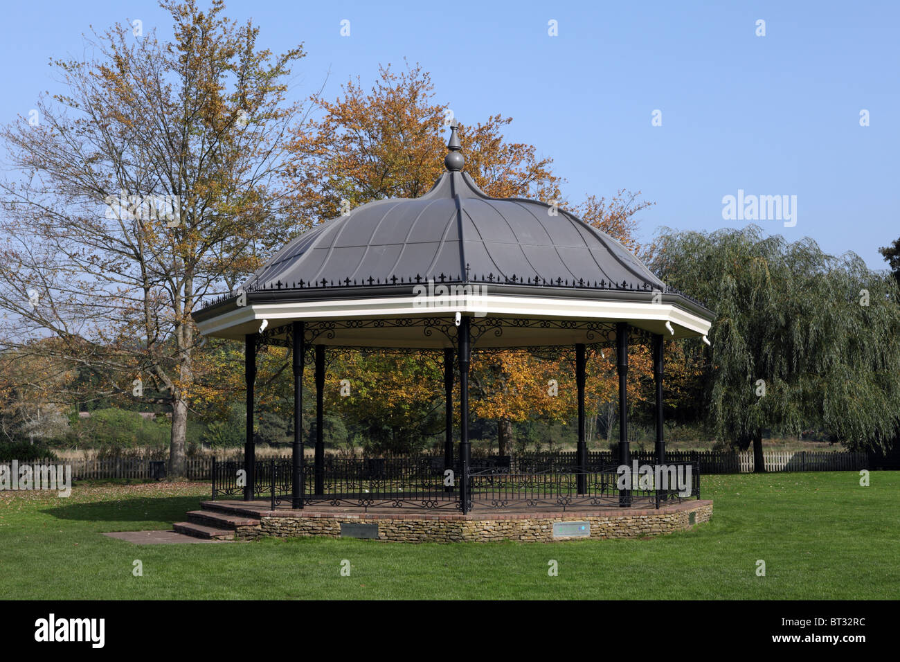 Bandstand at The Burys in Godalming, Surrey Stock Photo - Alamy