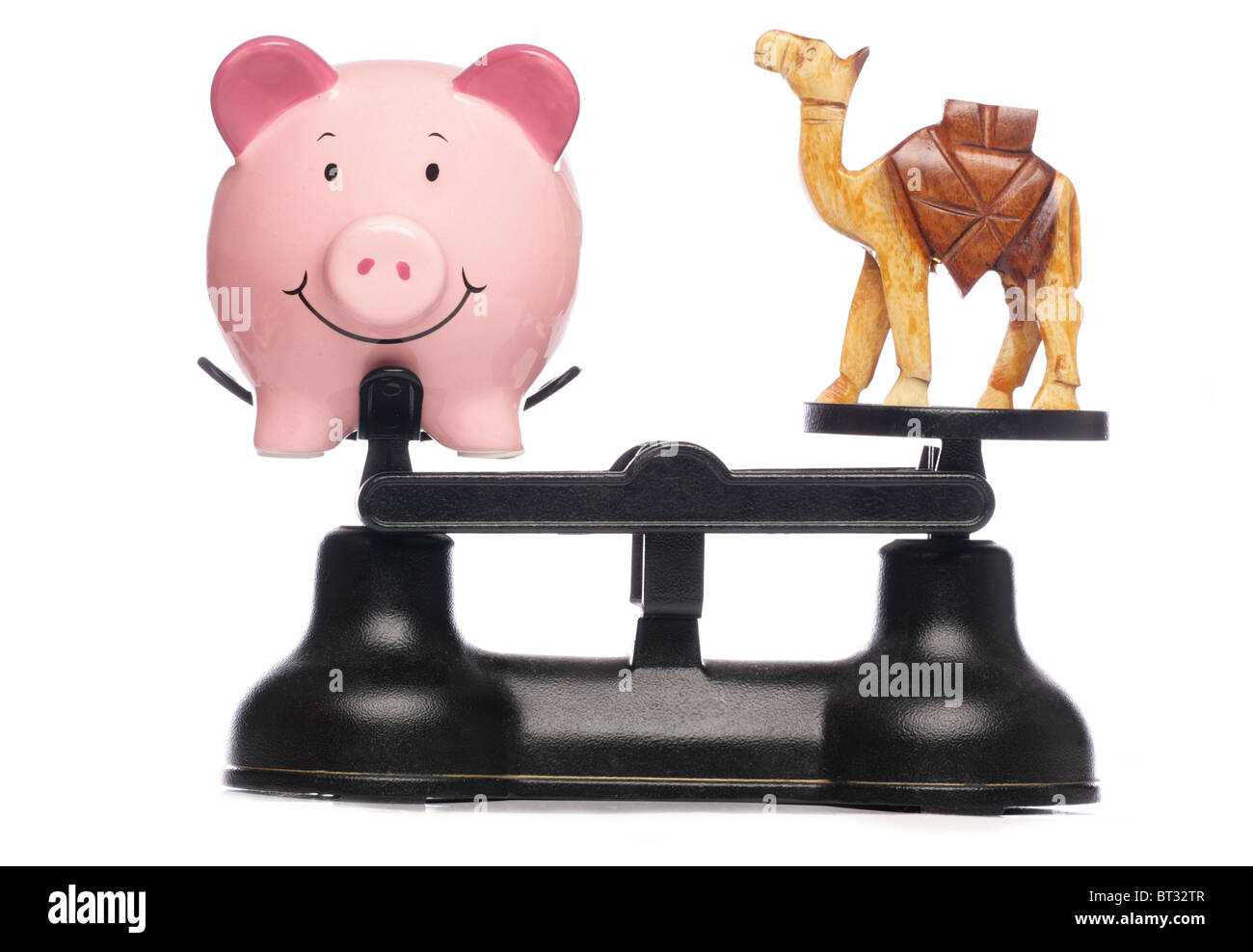 Save or go on holiday studio cutout Stock Photo - Alamy