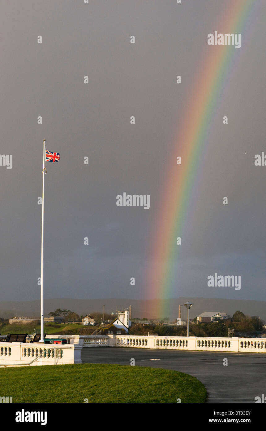 Flying the rainbow flag hi-res stock photography and images - Alamy