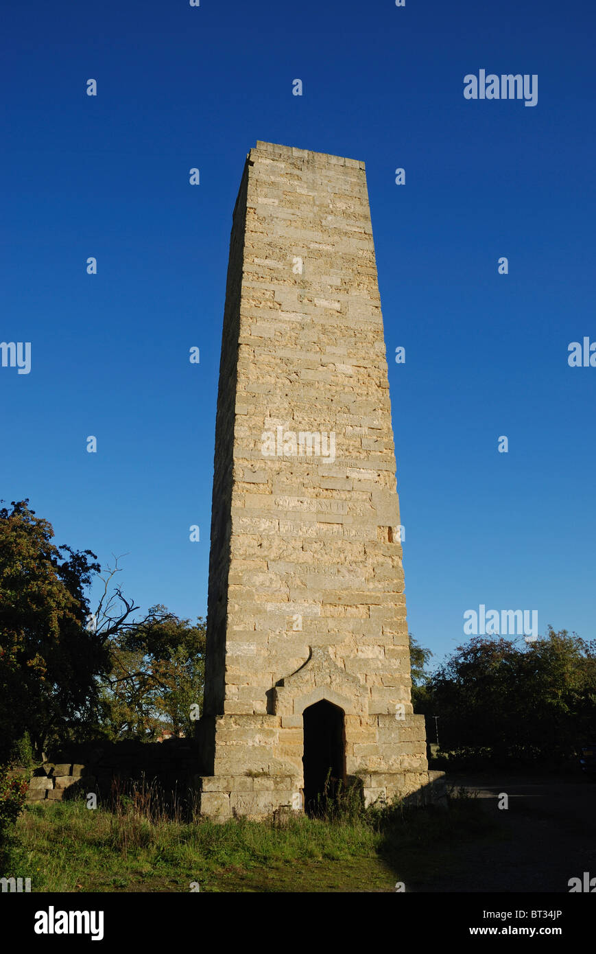 The Dunston Pillar, Lincolnshire, England, was built as a land ...