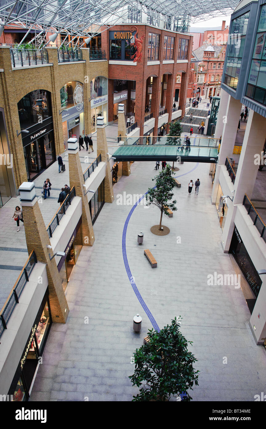 The award winning Victoria Square shopping centre in Belfast, Northern ...