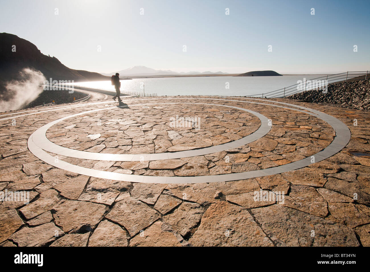 An art project by Karahnjukar dam and hydro scheme in north East ...