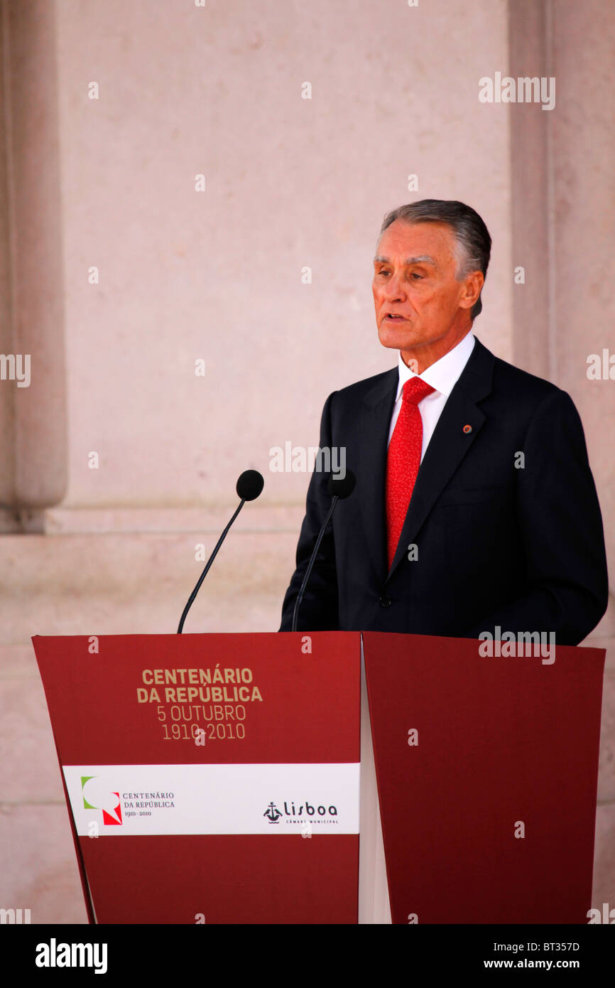 Cavaco Silva, the Portuguese President, speaks at the nation's ...