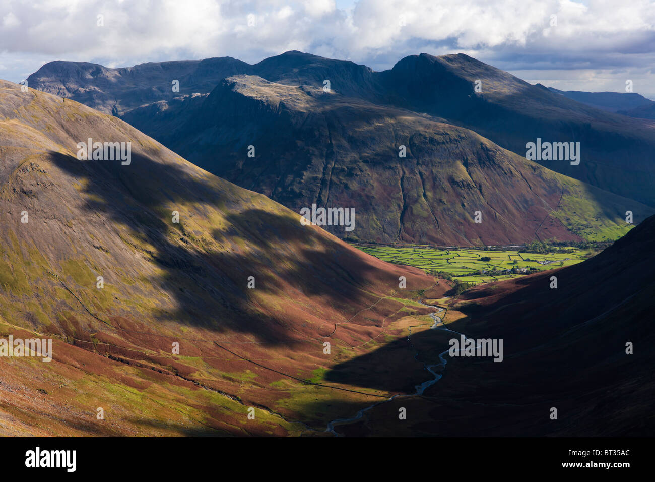 Mosedale Valley & Lingmell, Cumbria, UK Stock Photo - Alamy
