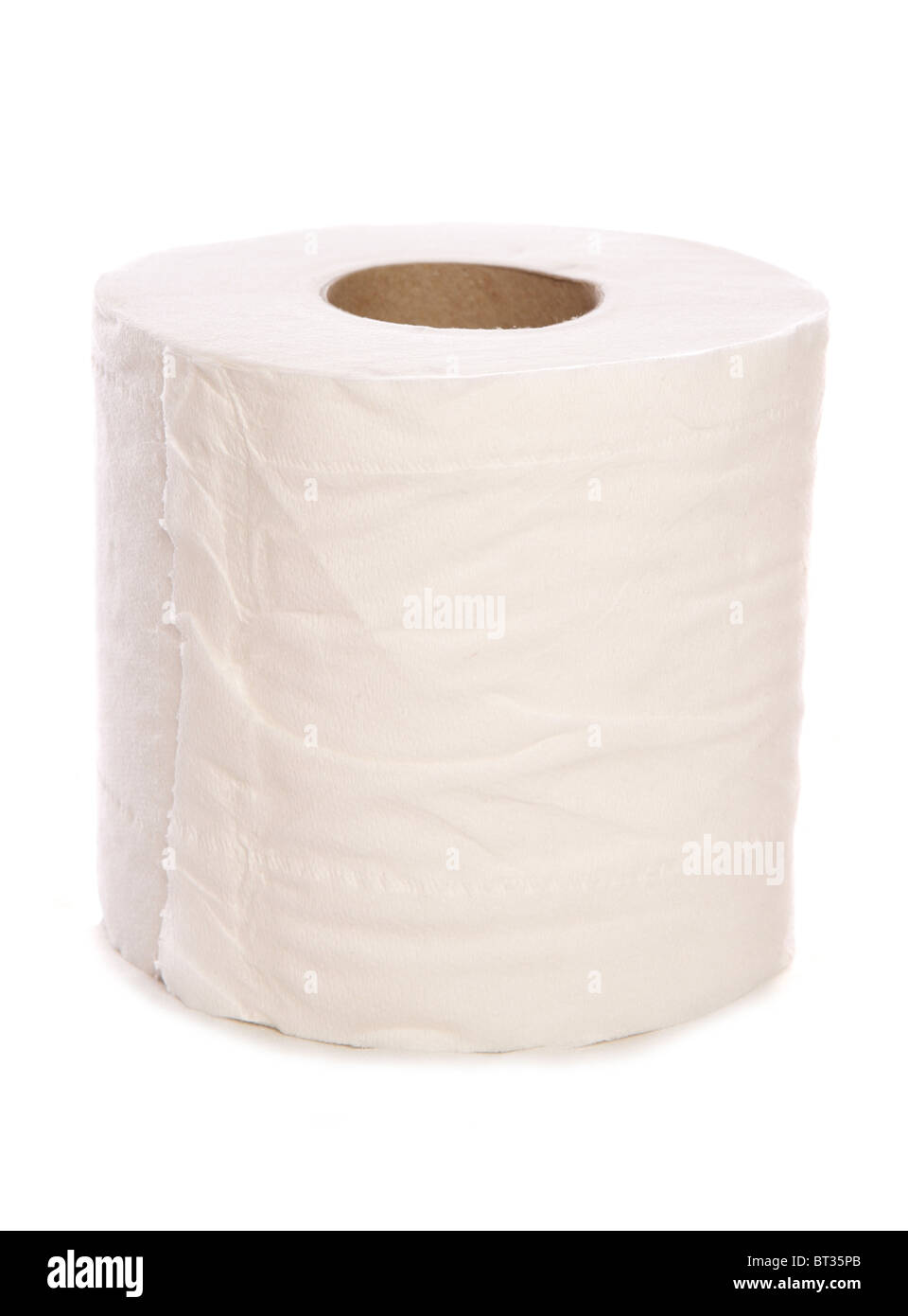 White Toilet paper studio cutout Stock Photo - Alamy
