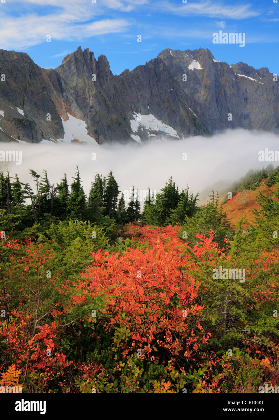 Cascade Pass mountain pass over the northern Cascade Range, in North ...