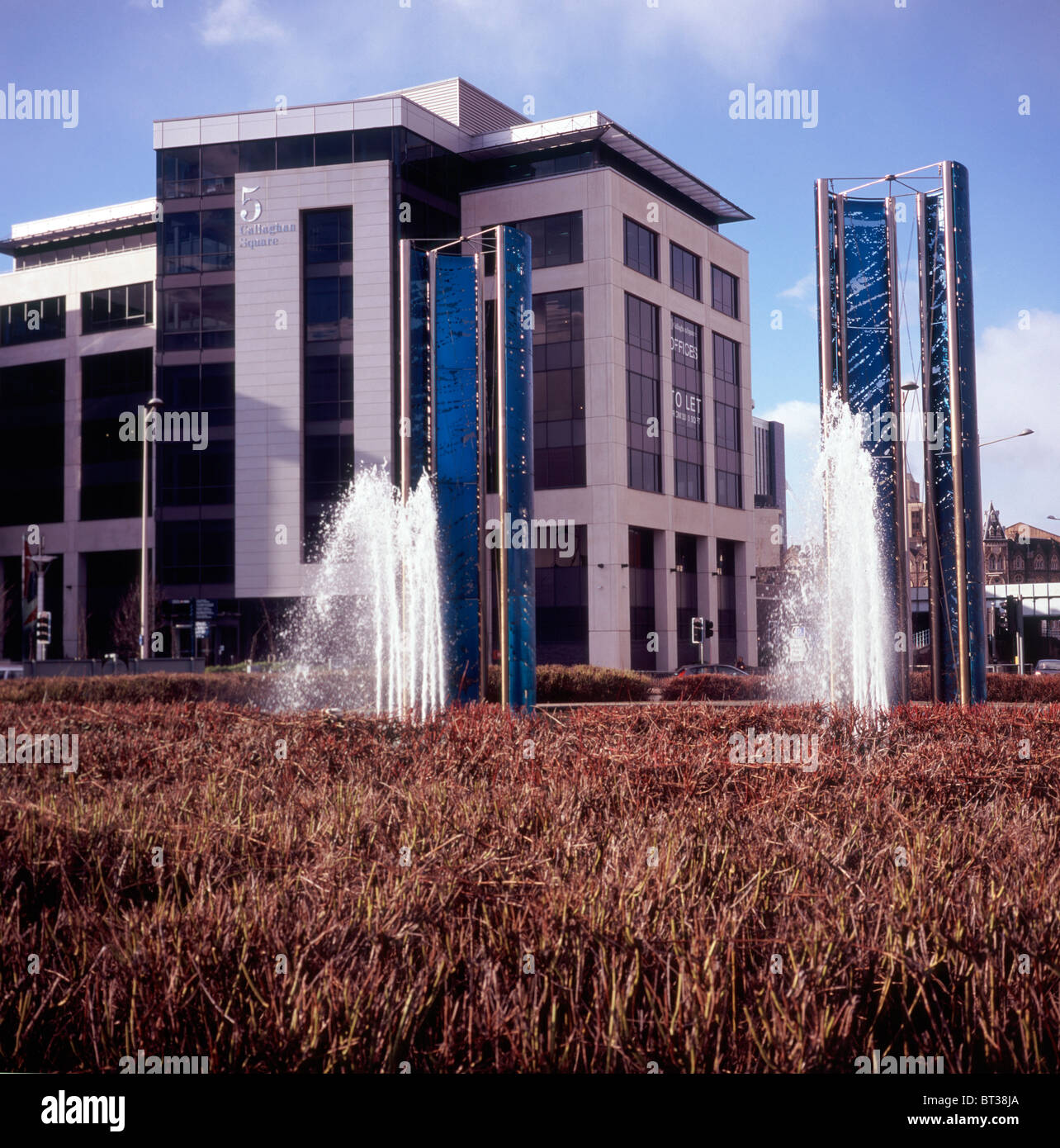 Callaghan square cardiff wales hi-res stock photography and images - Alamy