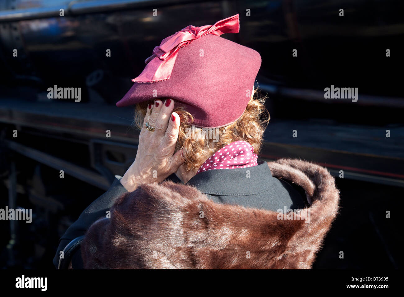 Costumed Re-enactor, ear, caucasian, isolated, people, person, female ...