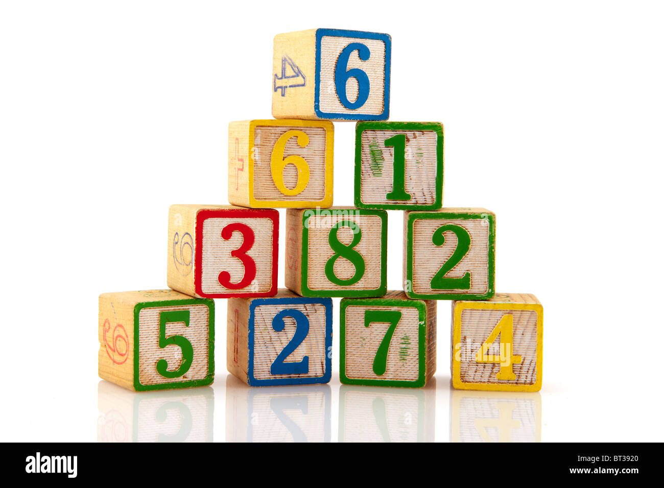 Three wooden blocks stacked hi-res stock photography and images - Alamy