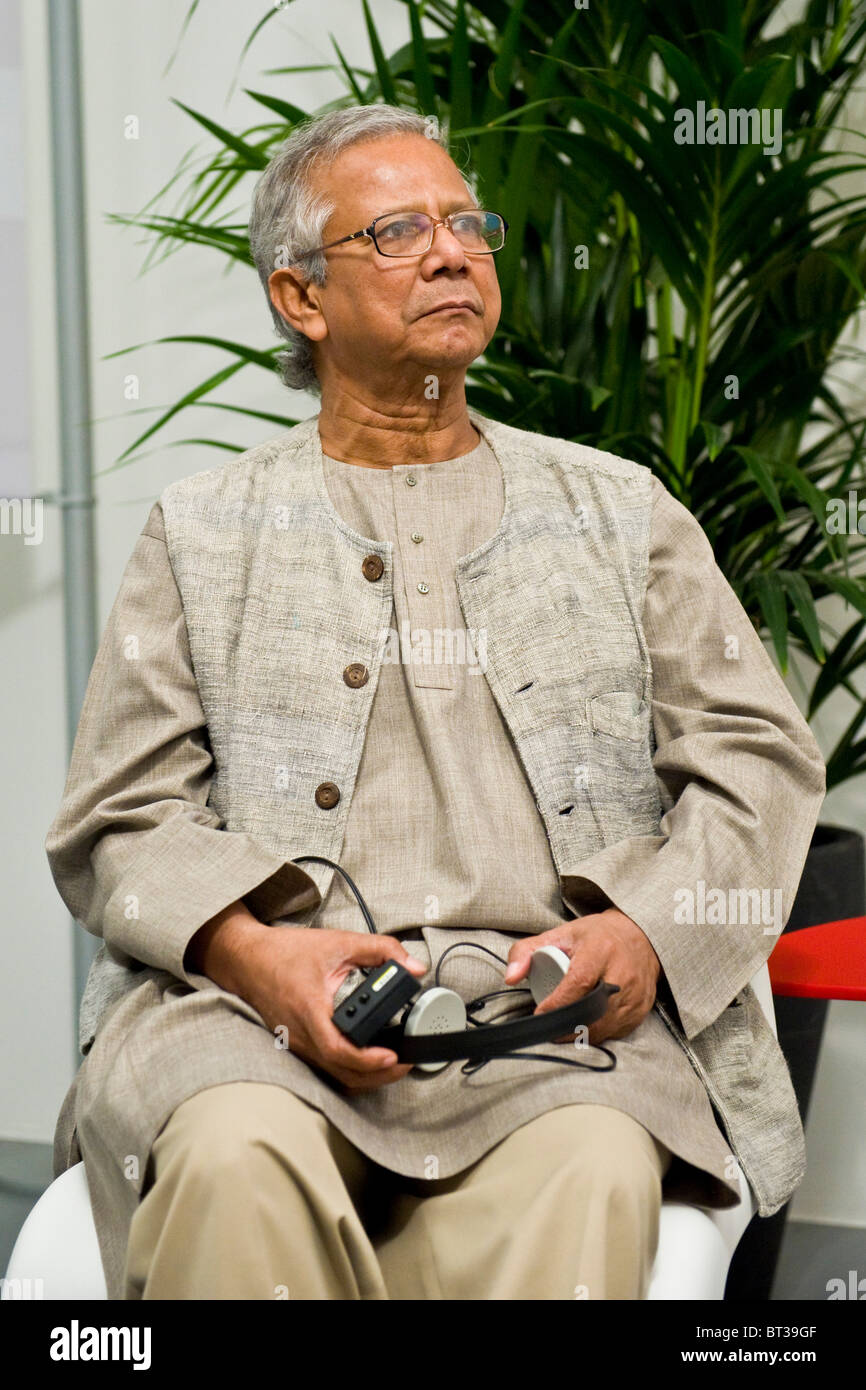 Nobel Peace Prize, Muhammad Yunus Stock Photo - Alamy
