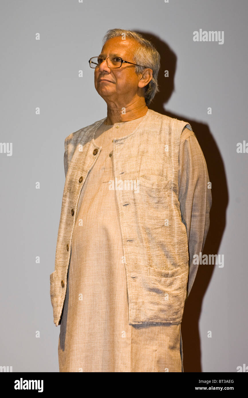 Nobel Peace Prize, Muhammad Yunus Stock Photo - Alamy
