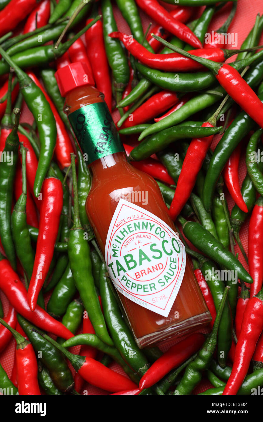 Tabasco sauce hi-res stock photography and images - Alamy