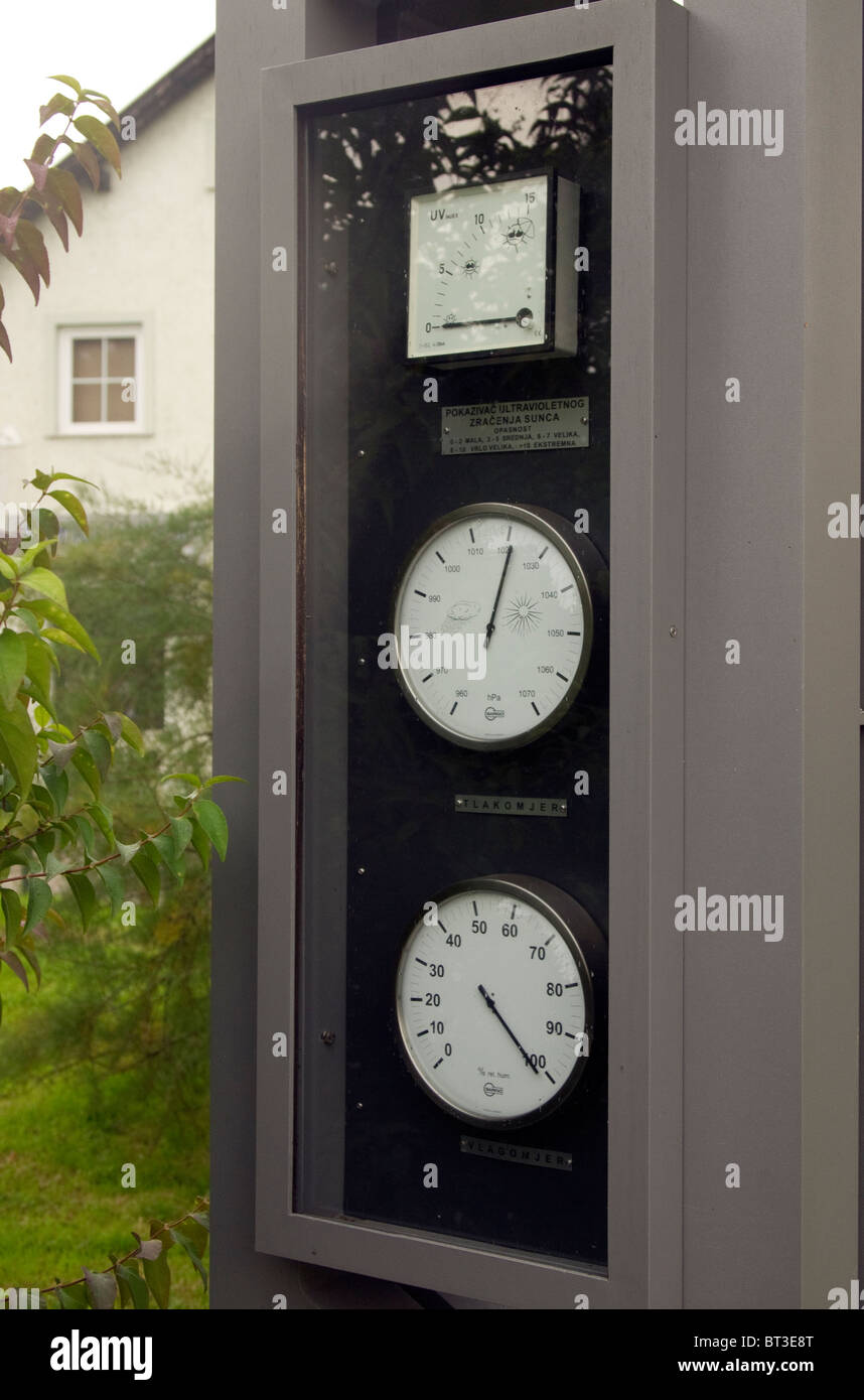 Weather instruments hi-res stock photography and images - Alamy