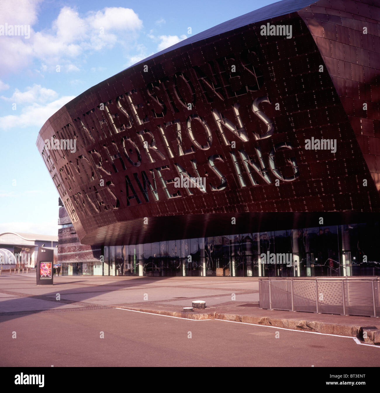 Millennium Centre building, Cardiff Bay, Wales Stock Photo - Alamy