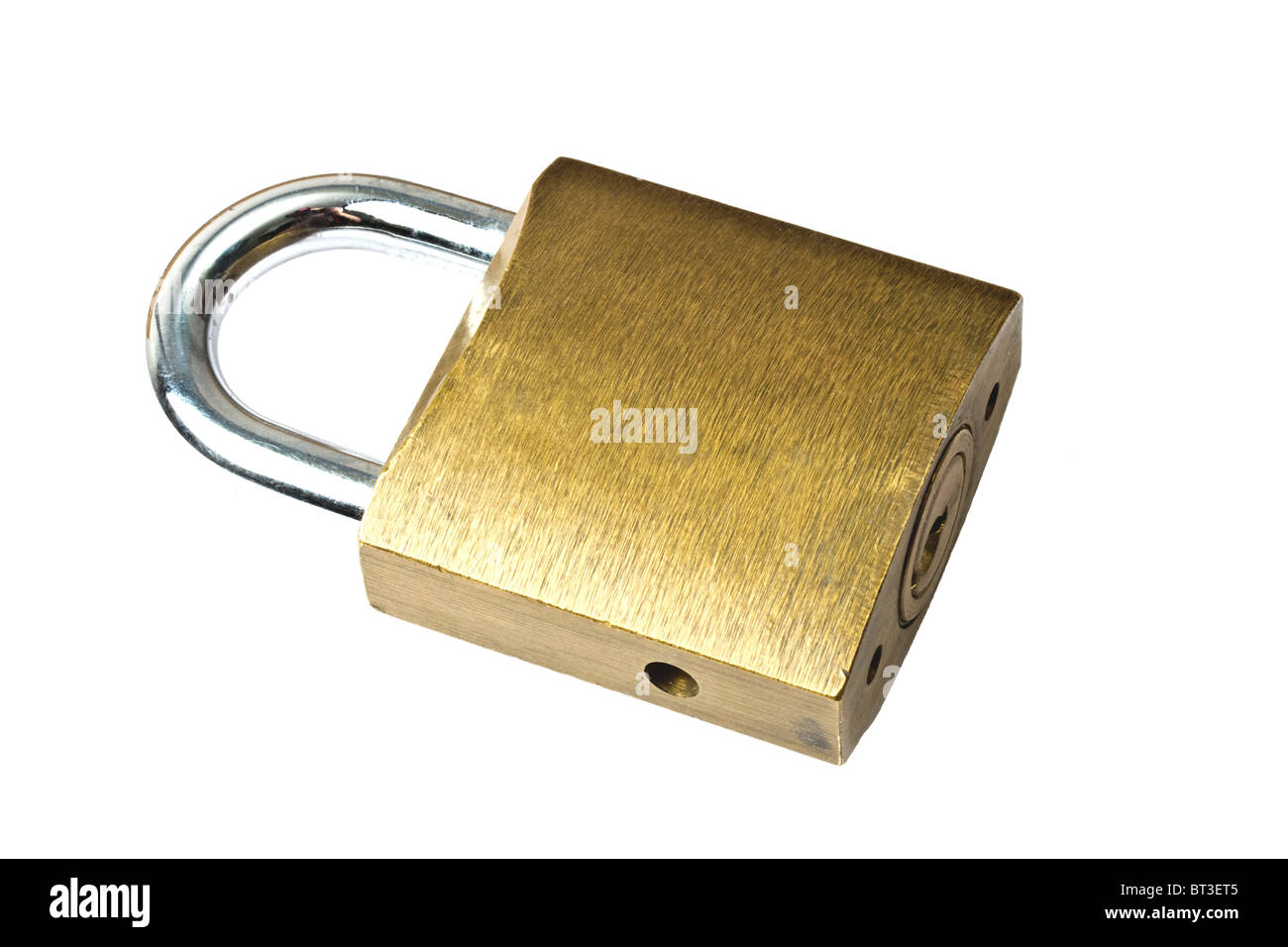 Padlock isolated on white background Stock Photo - Alamy