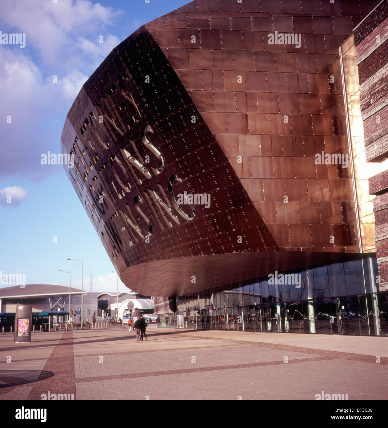 Millennium Centre building, Cardiff Bay, Wales Stock Photo - Alamy