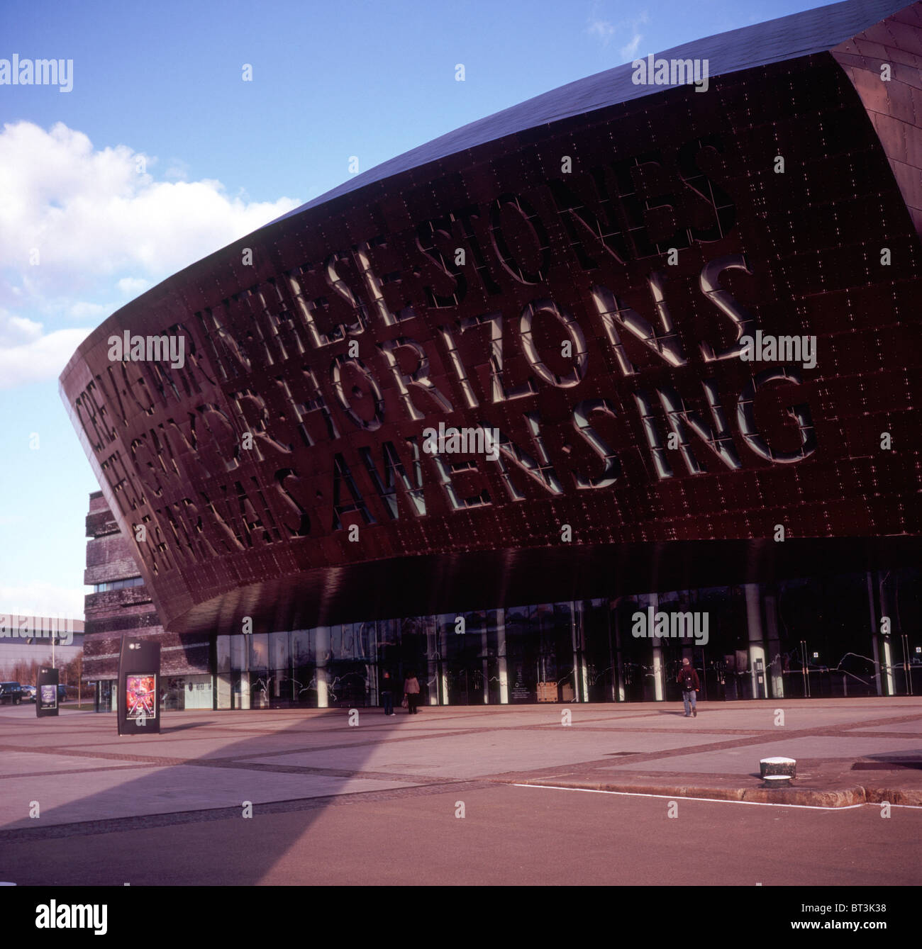 Millennium Centre building, Cardiff Bay, Wales Stock Photo - Alamy