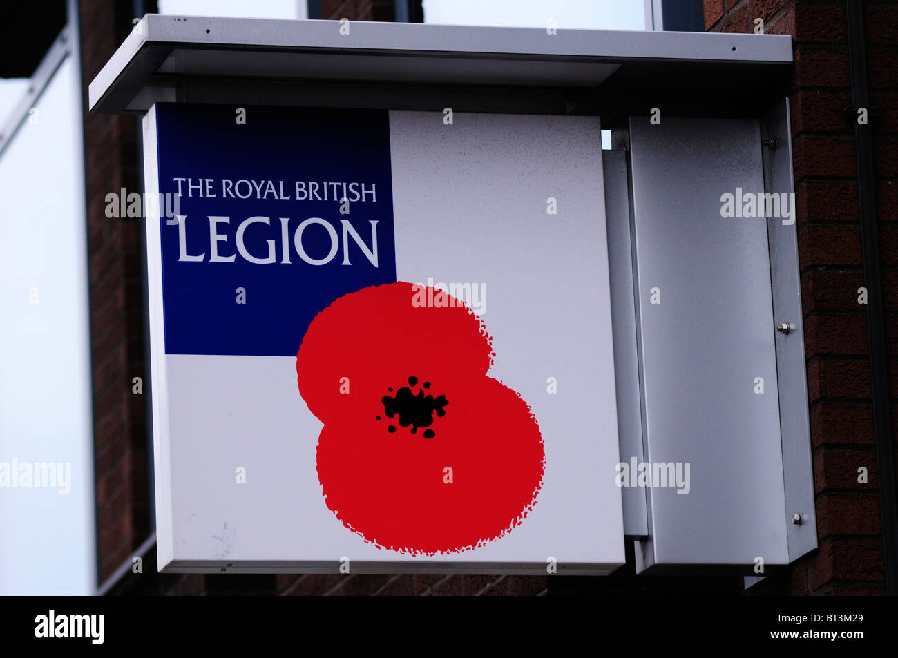 The Royal British Legion, sign, Borough High Street, London, England ...