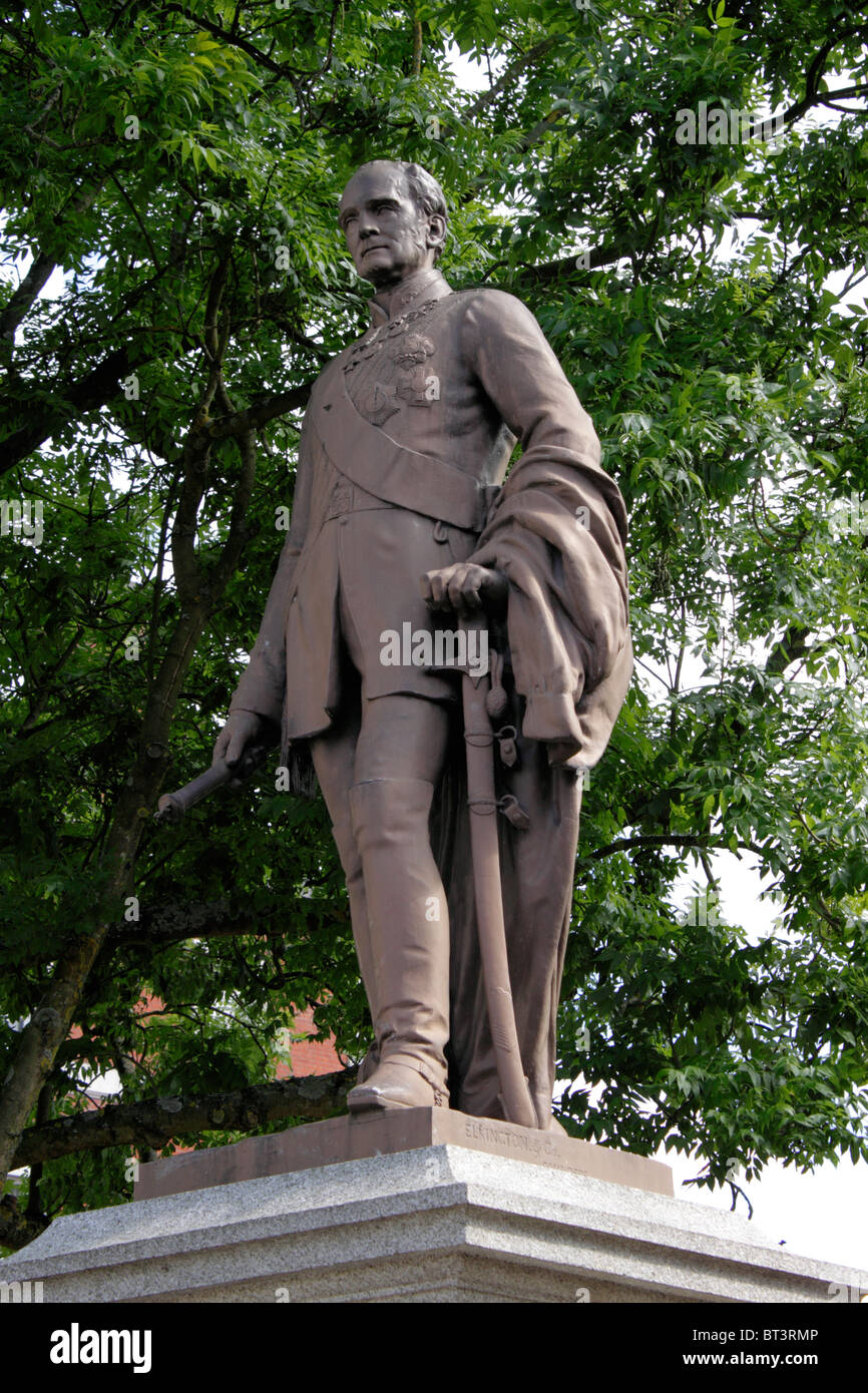 Statue of John Colborne Baron Seaton Winchester Stock Photo - Alamy