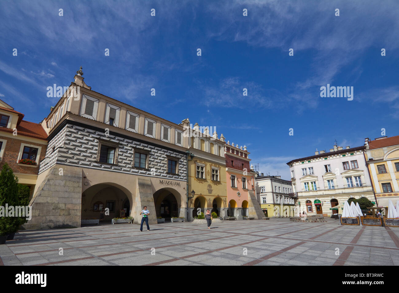 Renaissance museum in main square Rynek Tarnow Poland Stock Photo - Alamy