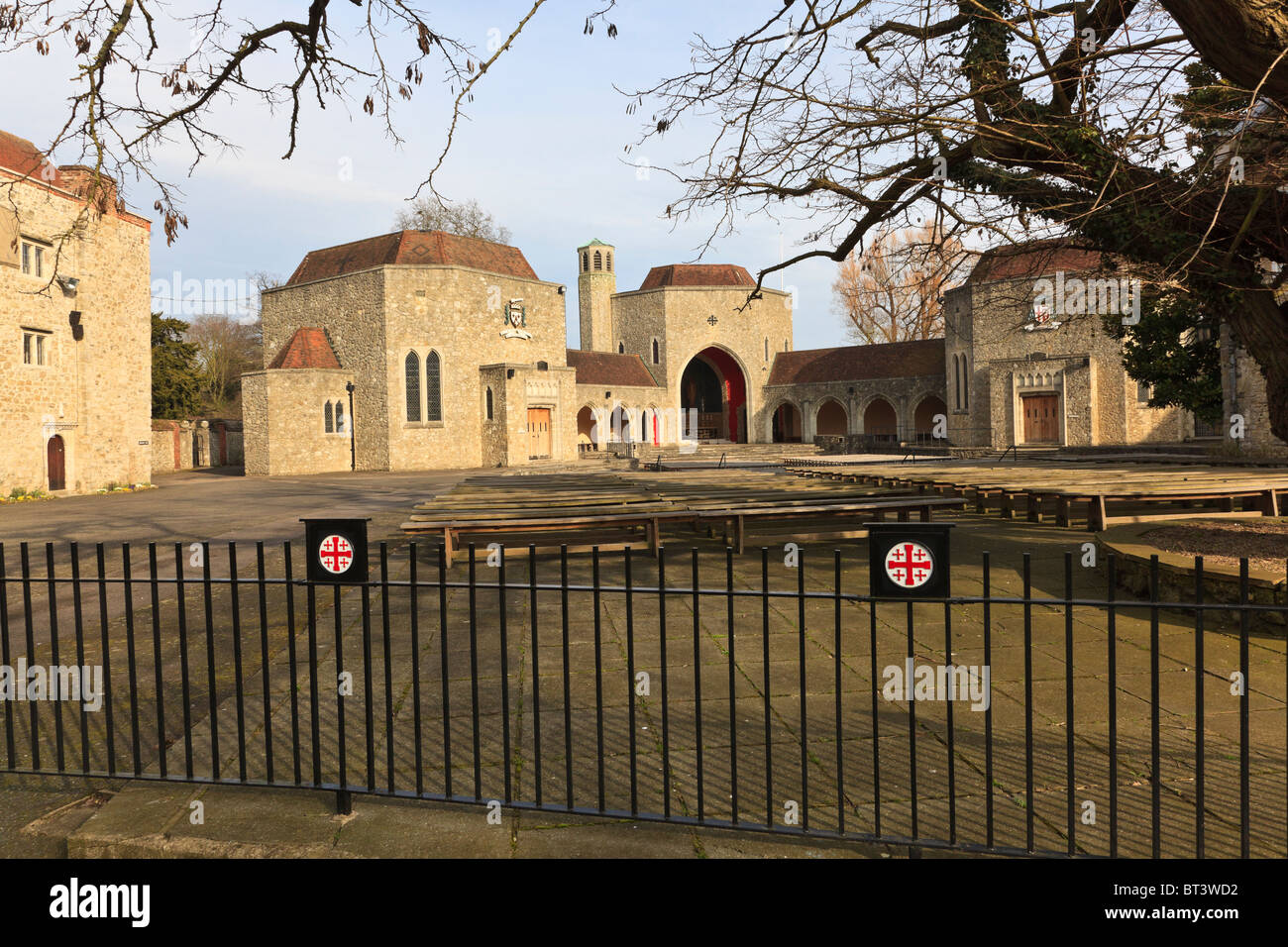 The Shrine at Aylesford Priory, Kent, UK Stock Photo - Alamy