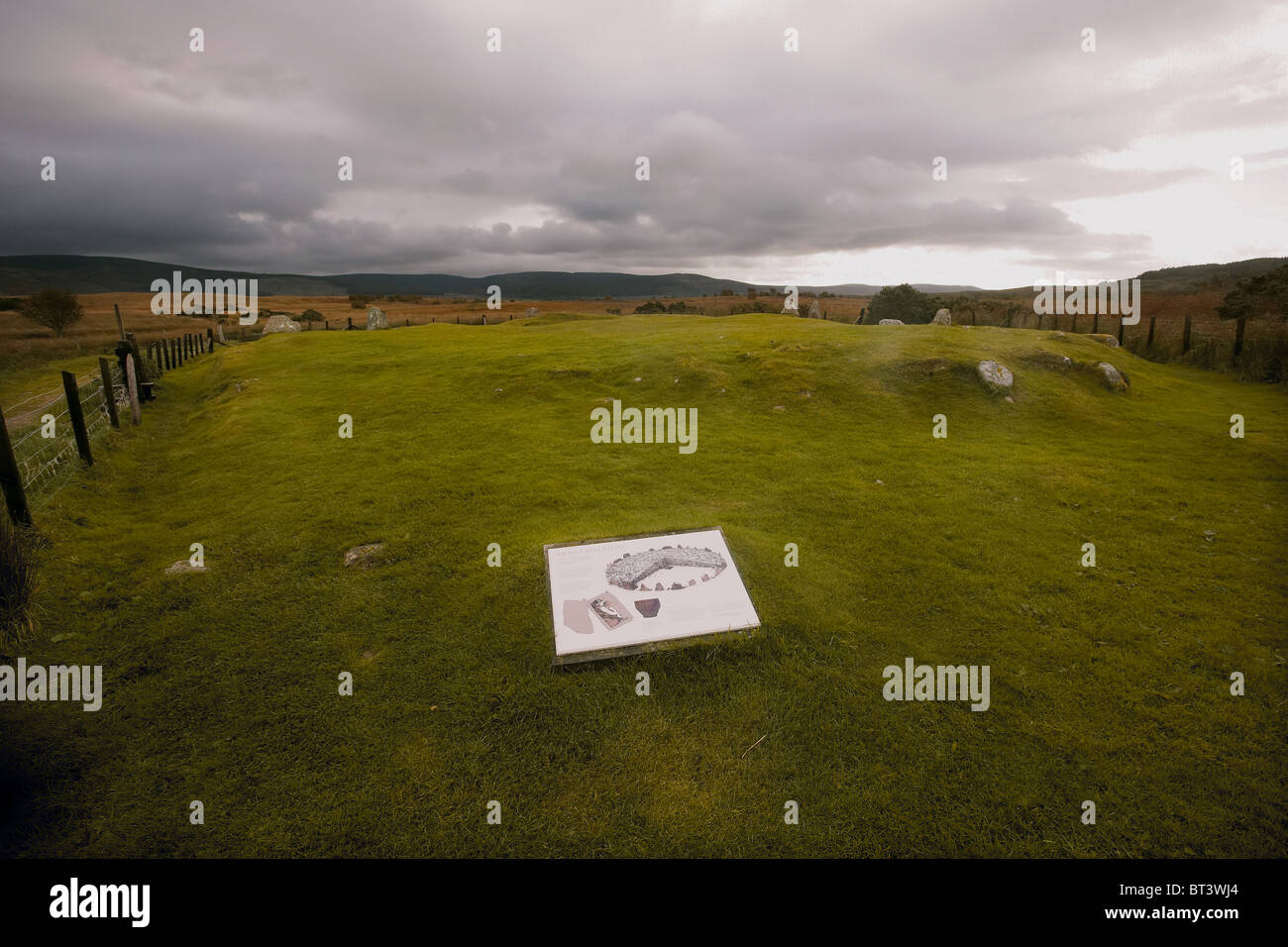 The Moss Farm Road standing stones and buriel cairn, Machrie, Isle of ...