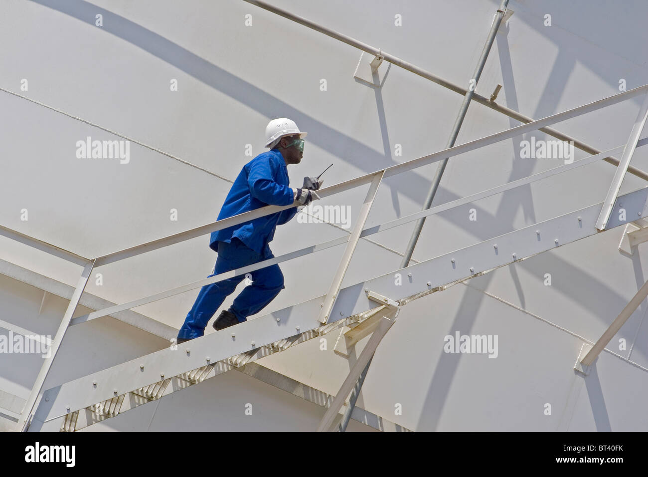 Oil tank farm, steps hi-res stock photography and images - Alamy