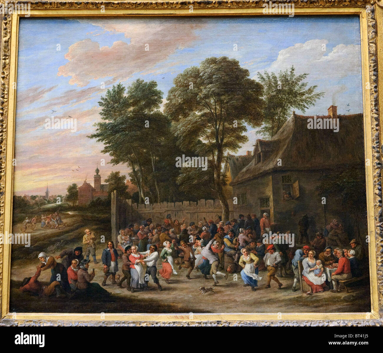 Art museum painting david teniers hi-res stock photography and images ...