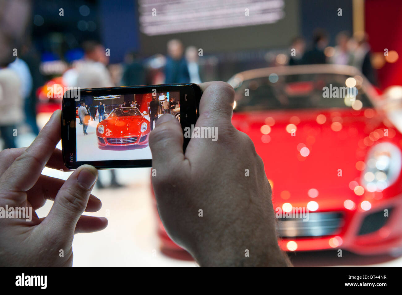 Ferrari car motor hi-res stock photography and images - Alamy