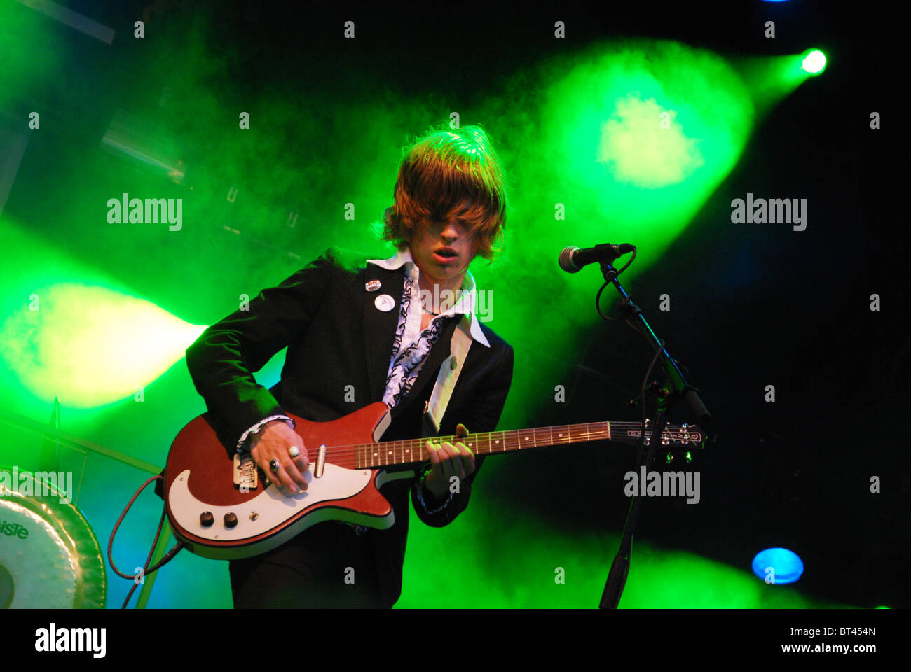 DeWolff rock band on stage at Bevrijdingsfestival 2009 Roermond ...