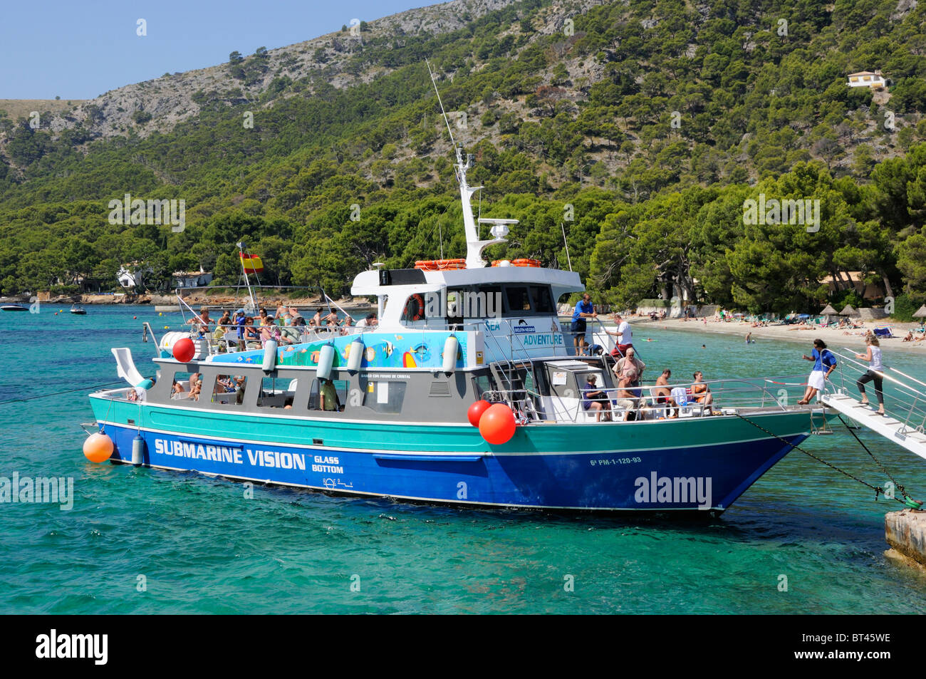 Balearic islands busy beach hi-res stock photography and images - Alamy