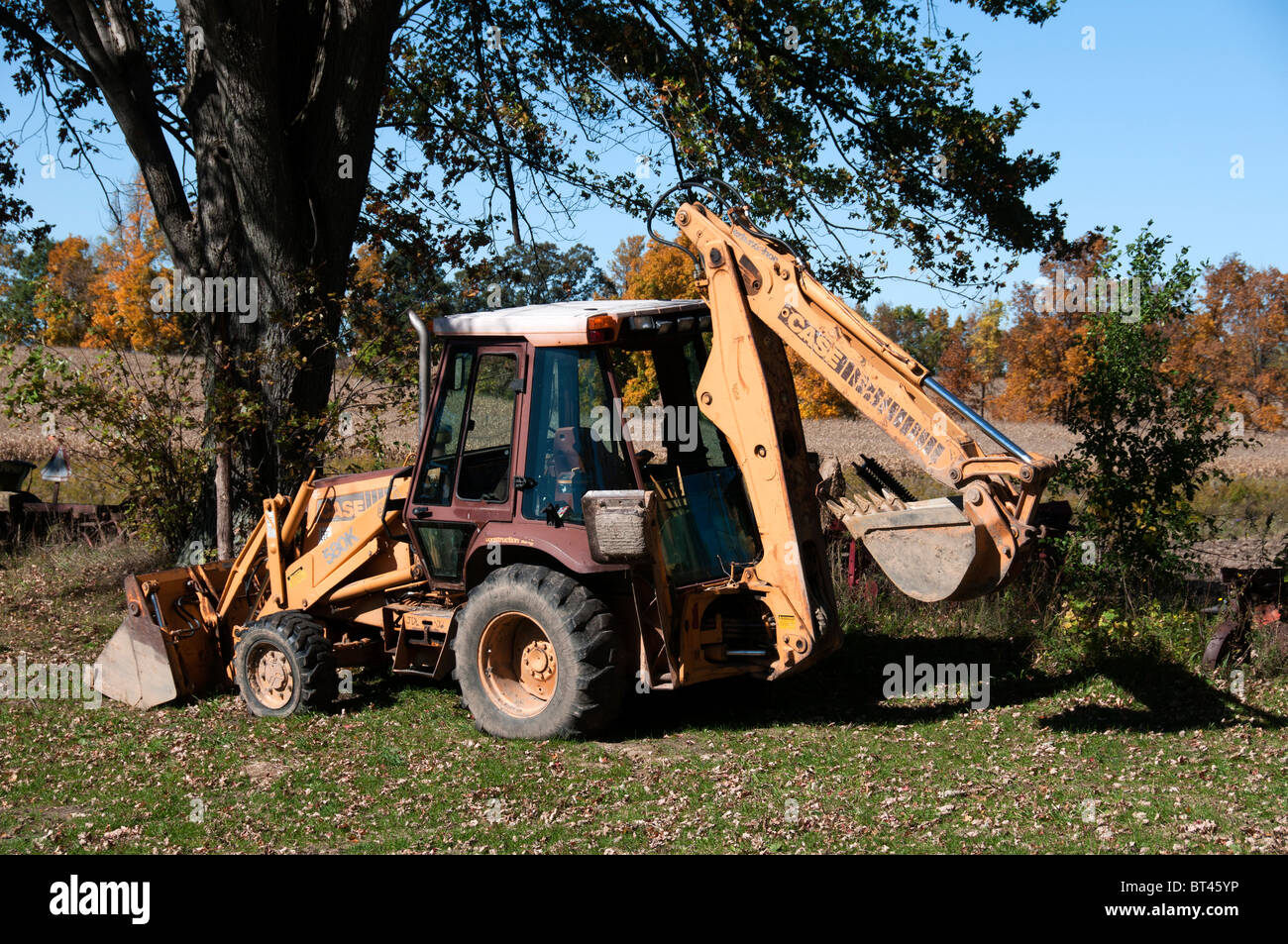 Backhoe loader hi-res stock photography and images - Alamy