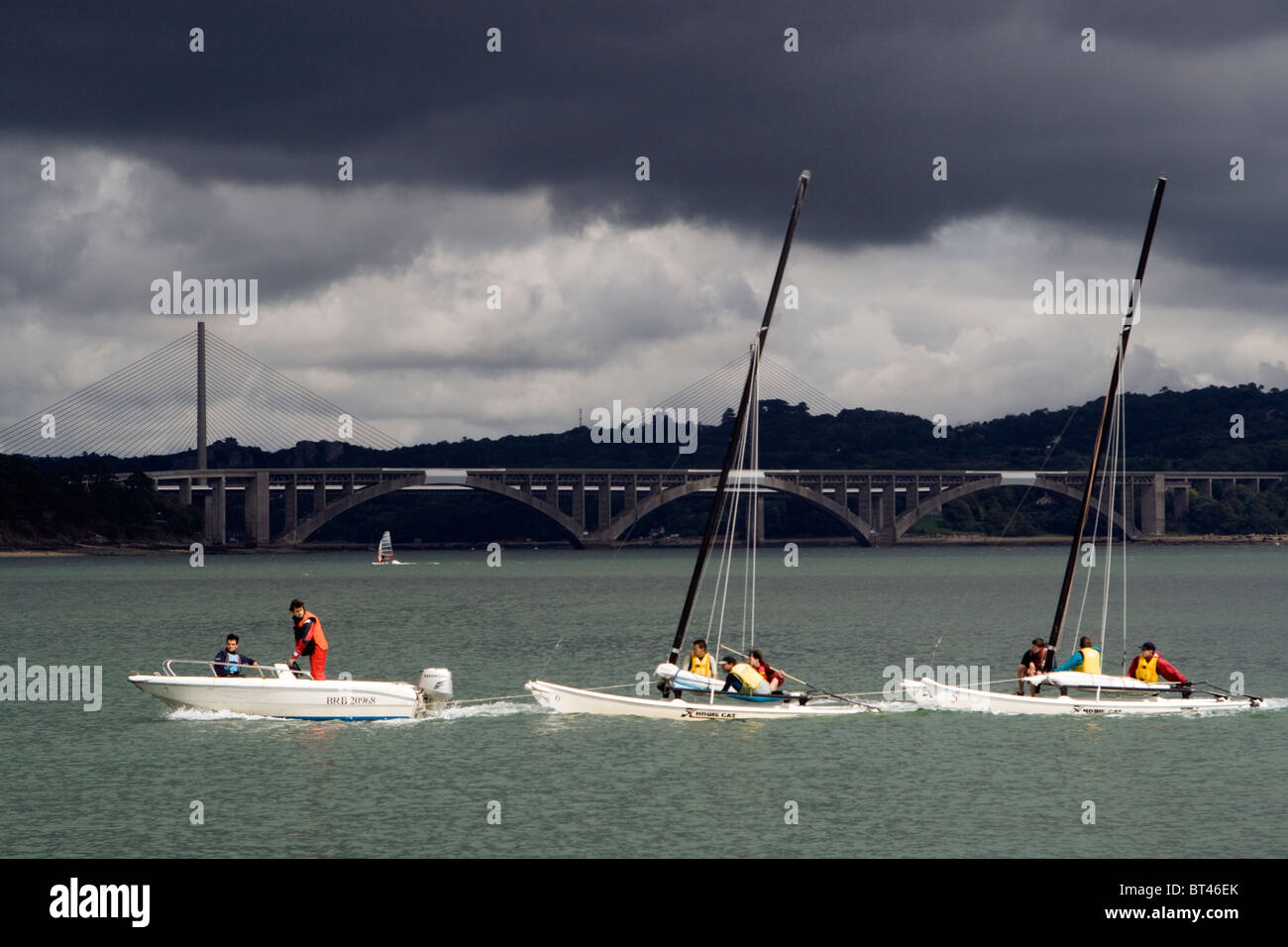 Plougastel bridge hi-res stock photography and images - Alamy